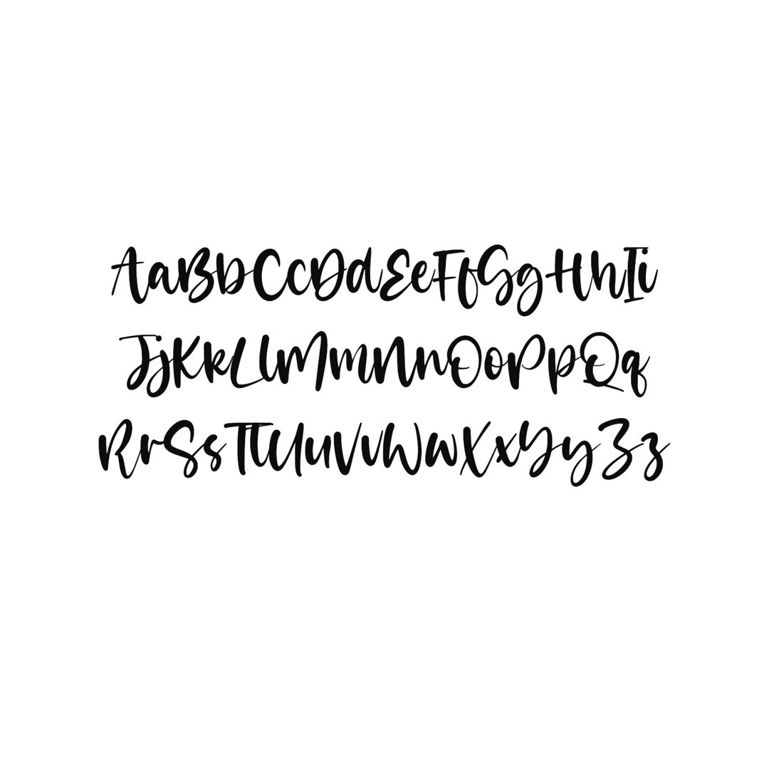 Handwriting Signature True Type Font TTF Open Type Font OTF Font ...