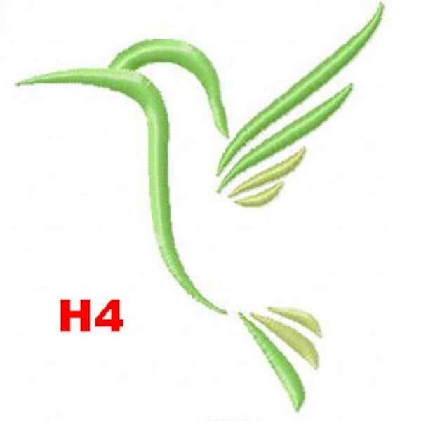 Hummingbird Embroidery Design - Etsy