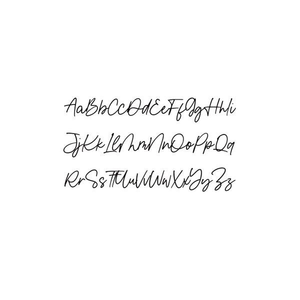 True Type Font - Etsy