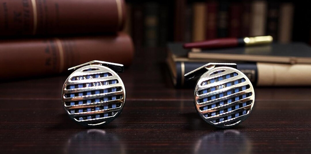 Asprey William & Son Sterling Silver Spinning Cufflinks 925 Silver ...