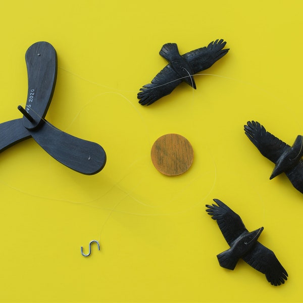Three Crows - Etsy