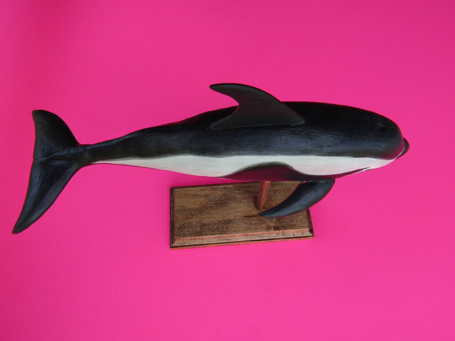 Hourglass Dolphin in Recycled Hardwood - Etsy