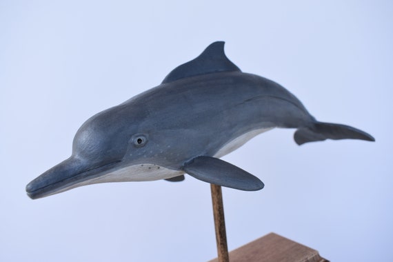 Atlantic Hump-backed Dolphin in Recycled Hardwood 3 - Etsy