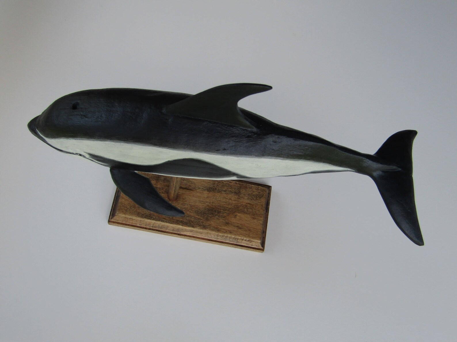 Hourglass Dolphin in Recycled Hardwood | Etsy