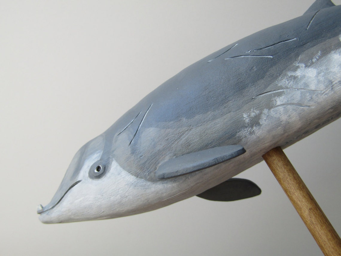 Hector's Beaked Whale in Recycled Hardwood - Etsy