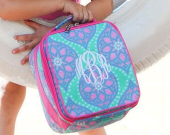 Hot pink lunch box | Etsy