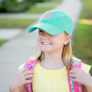Kids Monogram Baseball Cap - Choose Color - Etsy