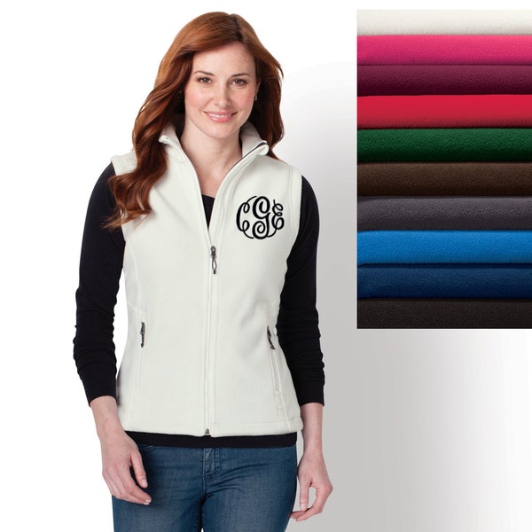 Monogrammed Fleece - Etsy