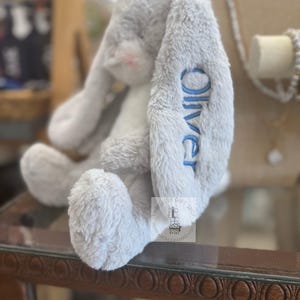 Monogrammed Bunny|personalized Bunny Rabbit,personalized Baby Gift ...