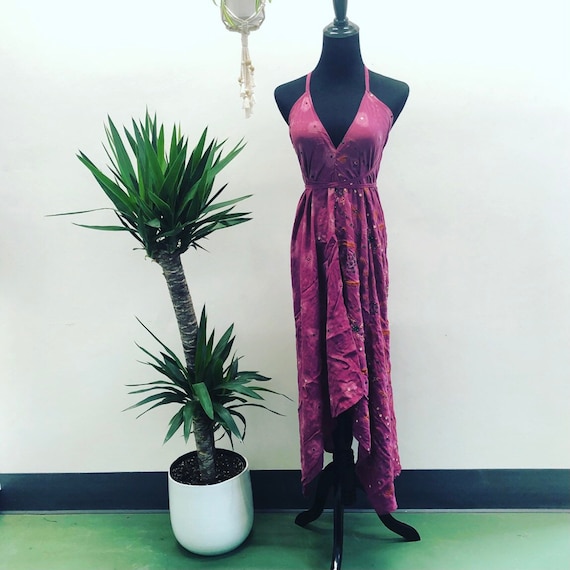 repurposed sari dress - Gem