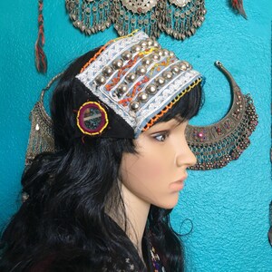 Beaded Kuchi Panel With Ties. (headdress, Boot Strap, Choker). - Etsy