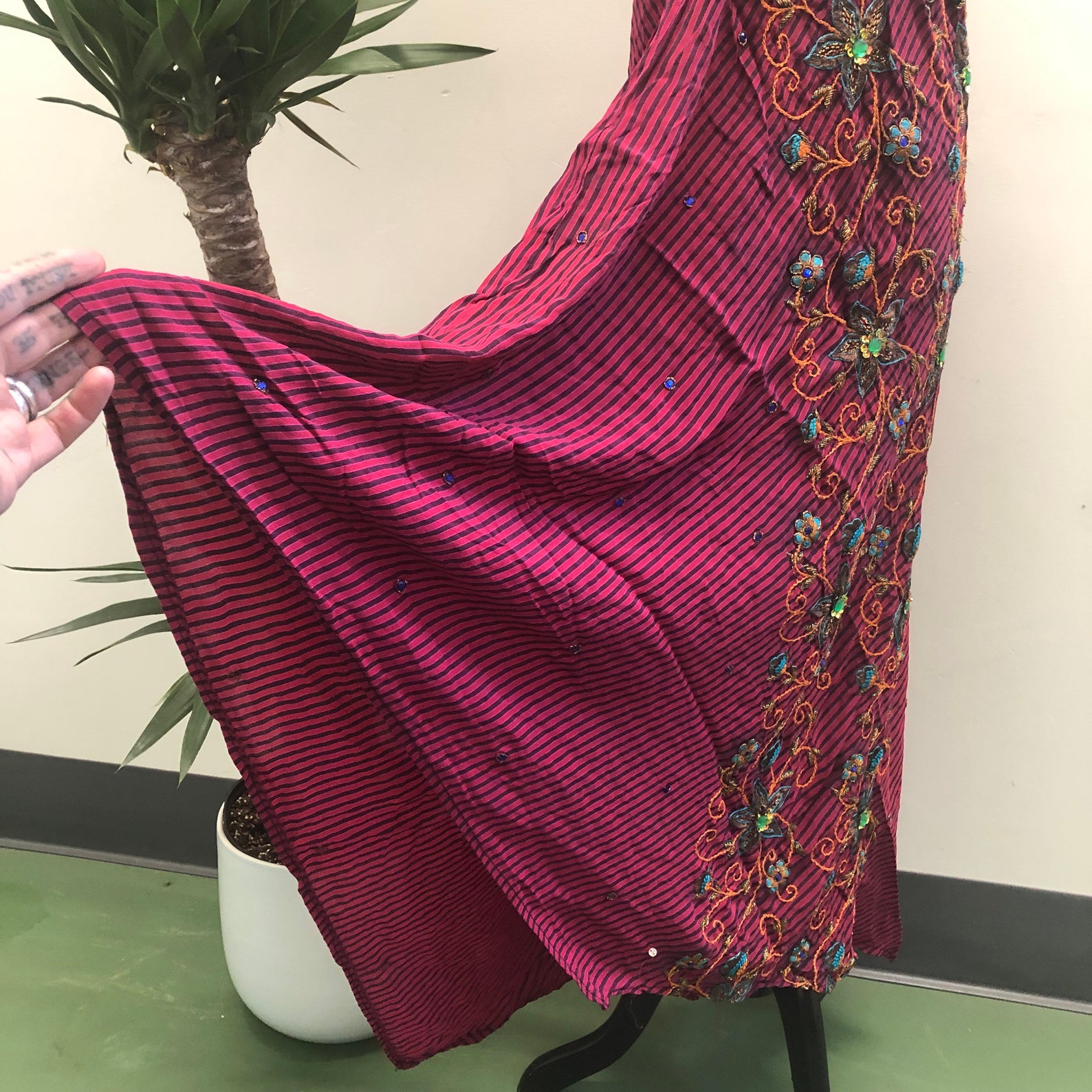 Repurposed Sari Dress. - Etsy