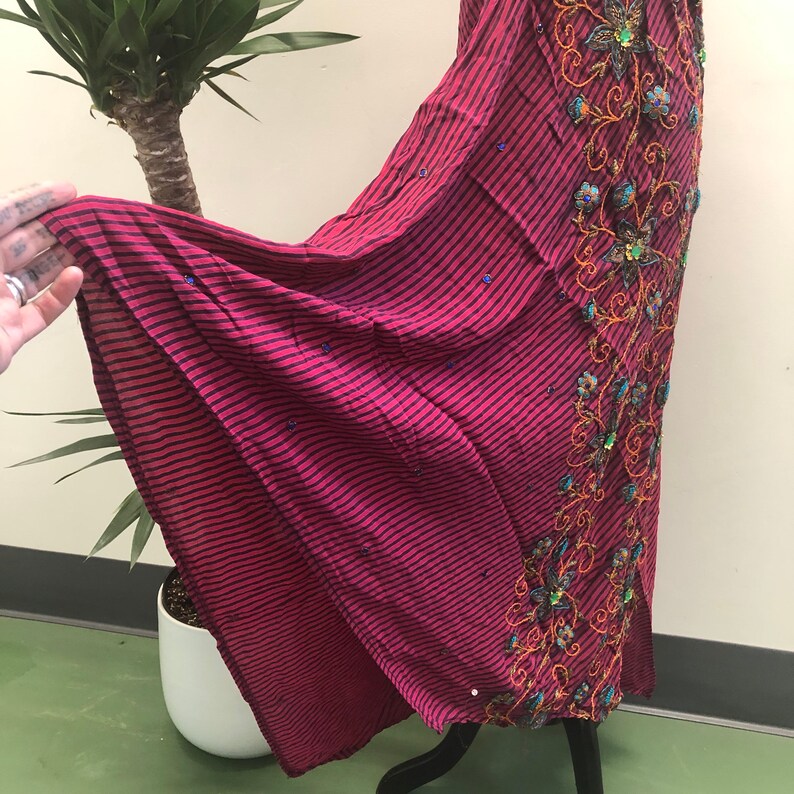 Repurposed Sari Dress. - Etsy