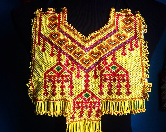 Beaded Kuchi Necklace. - Etsy