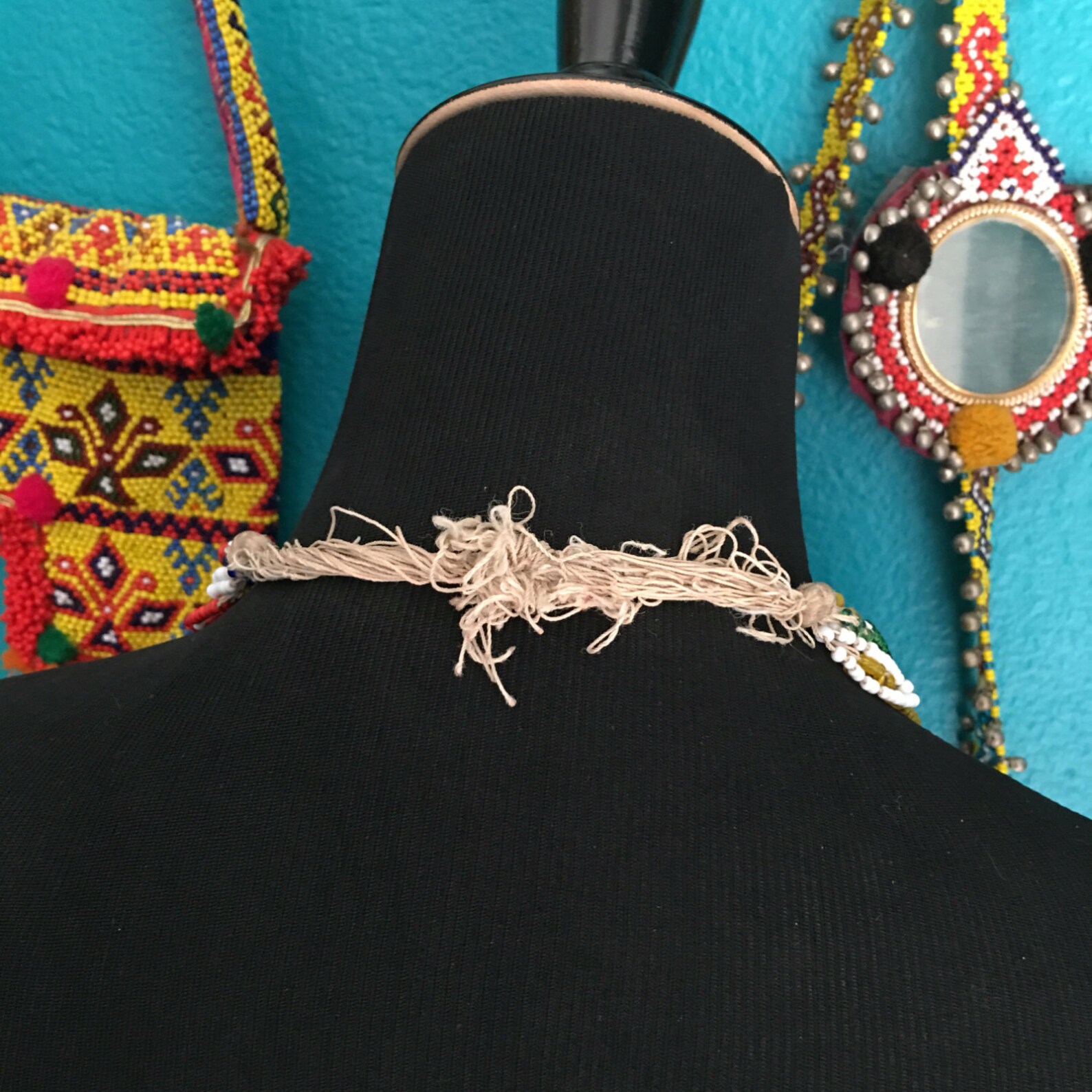 Beaded Kuchi Necklace. - Etsy