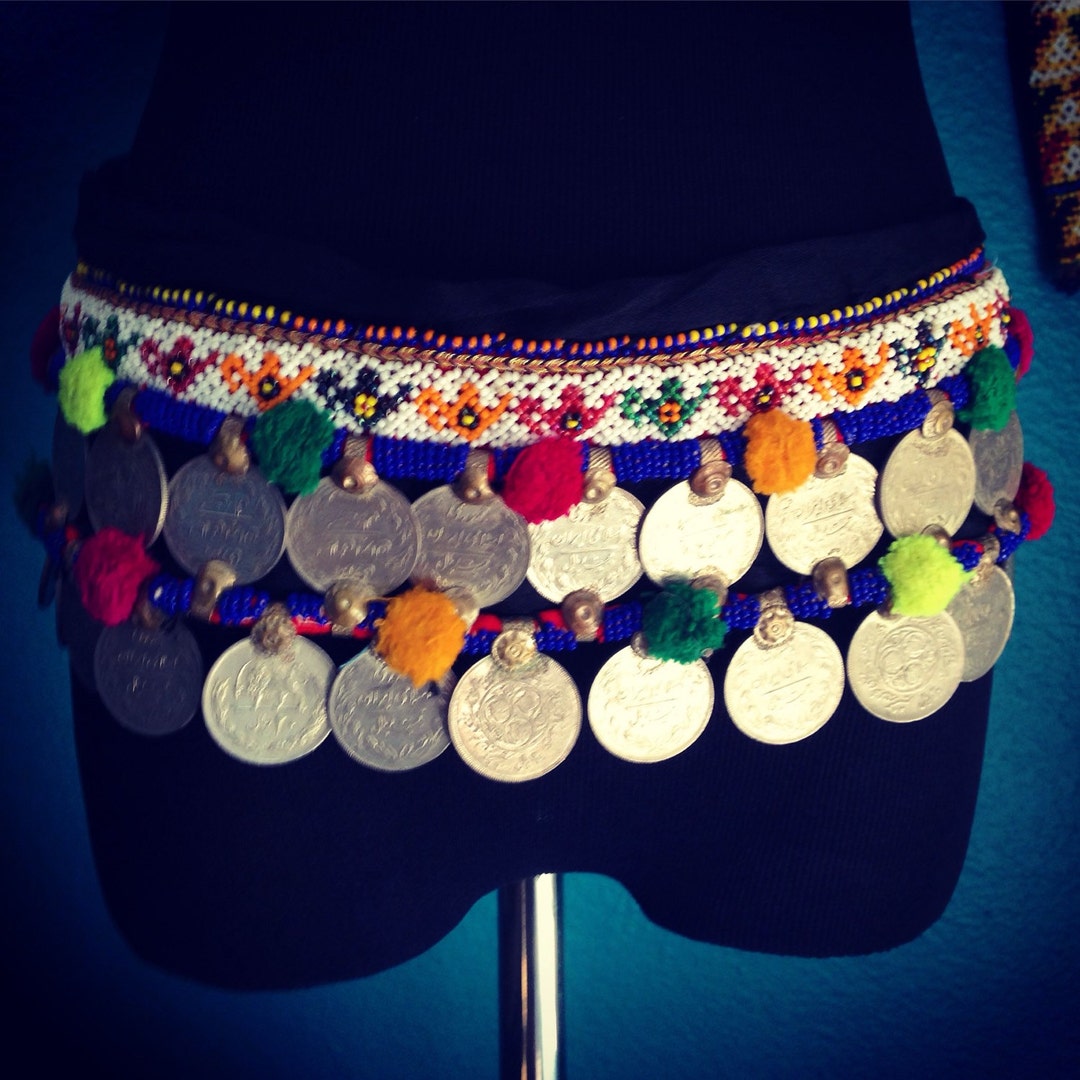 Kuchi Coin Belt. - Etsy