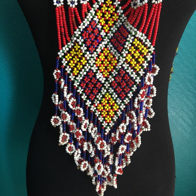 Beaded Kuchi Necklace. - Etsy