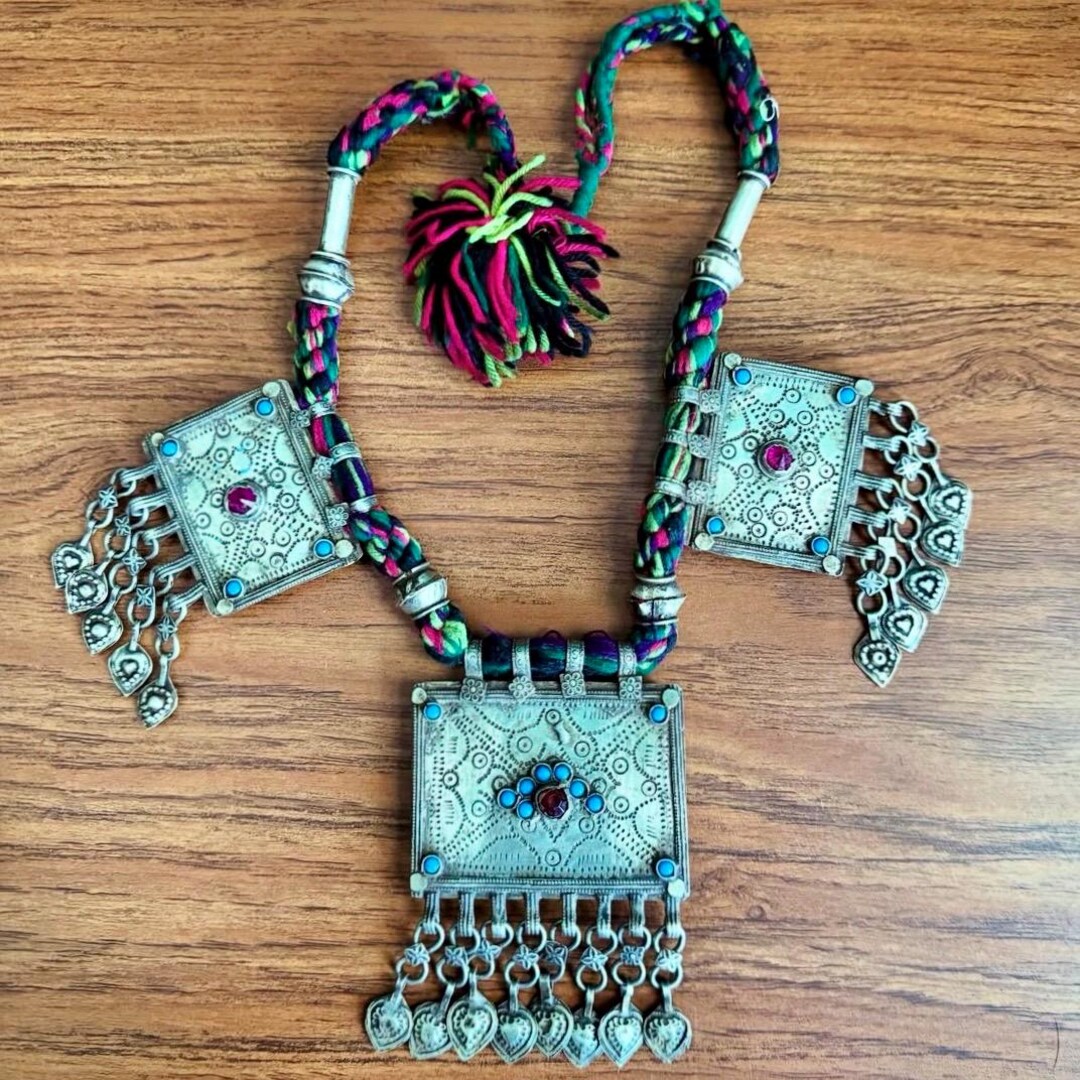 Kuchi "box" Necklace. - Etsy
