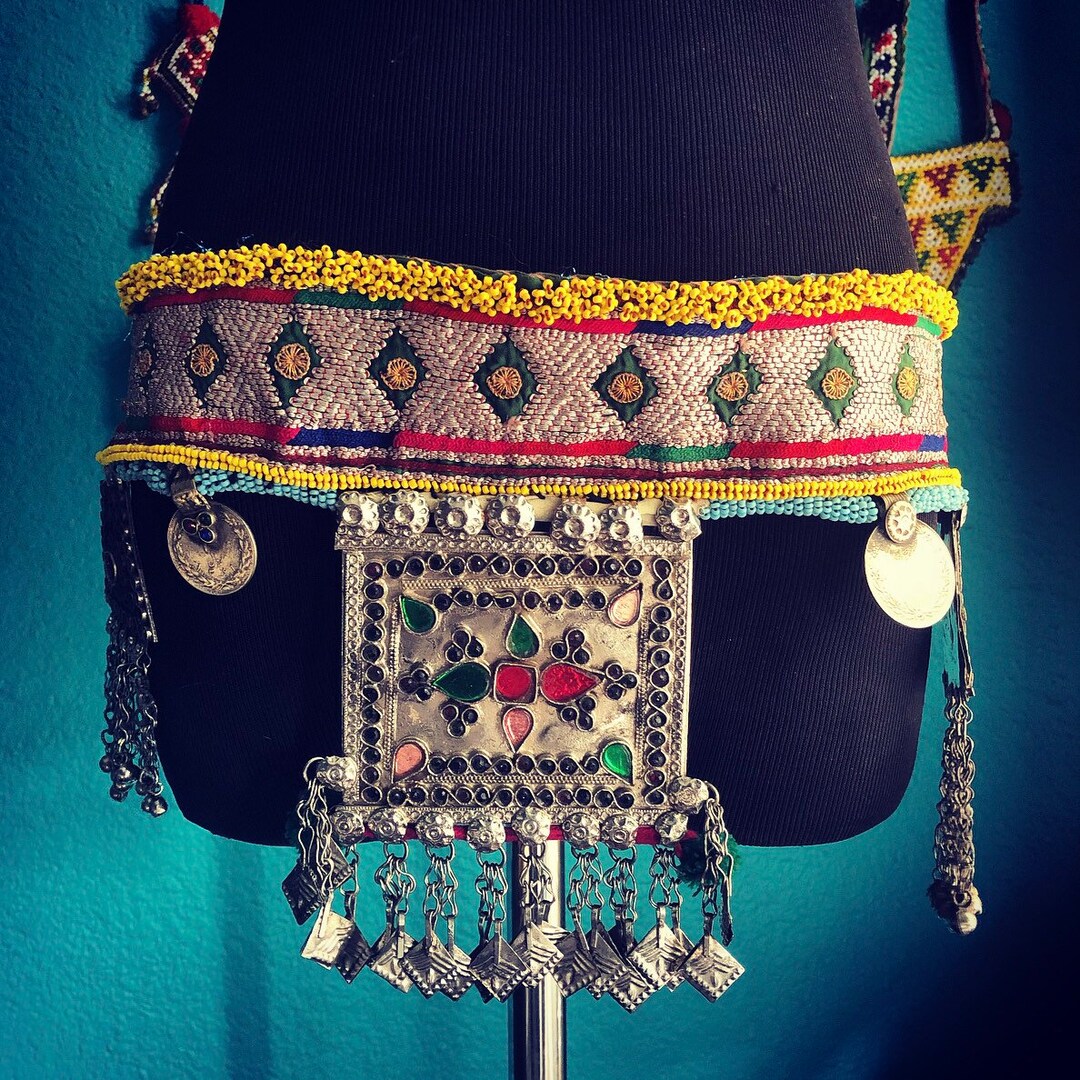 Beaded Kuchi Belt. - Etsy