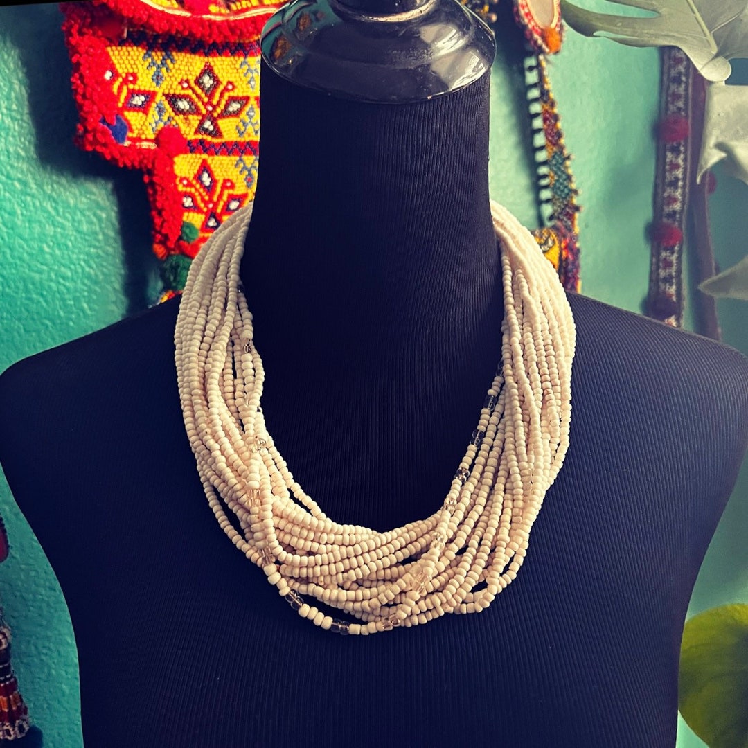 Beaded Kuchi Necklace. #4. - Etsy