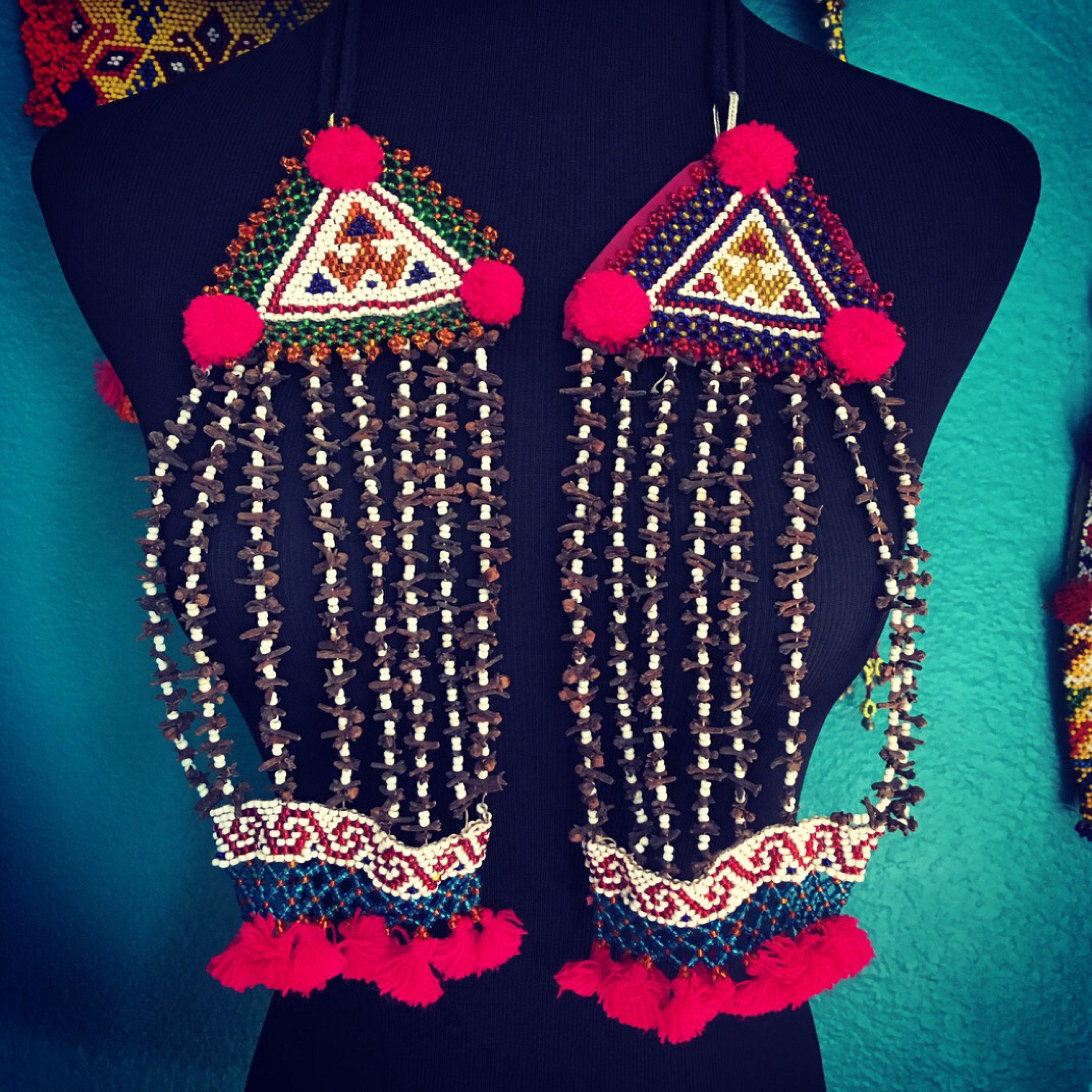 Beaded Kuchi Tassels. - Etsy