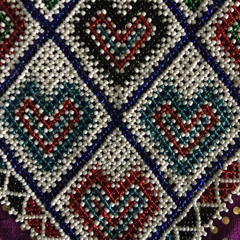 Beaded Kuchi Triangle. - Etsy
