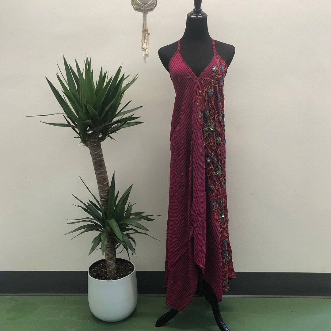 Repurposed Sari Dress. - Etsy