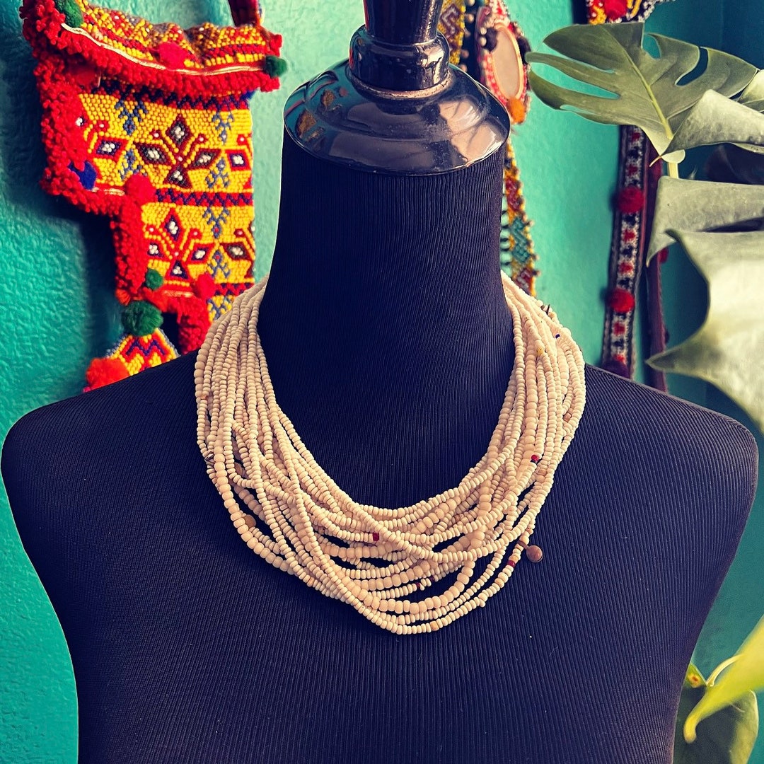 Beaded Kuchi Necklace. #5. - Etsy