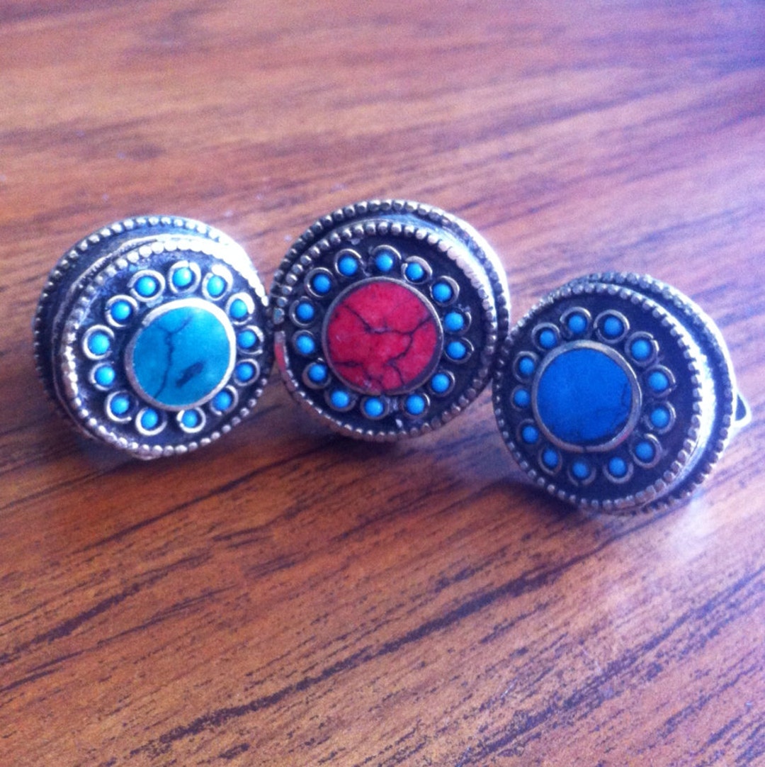 Kuchi Base Metal Rings. - Etsy