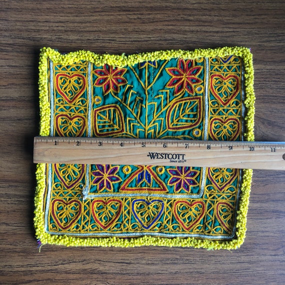 Embroidered Kuchi panel. #25. - Gem