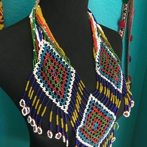 Beaded Kuchi Necklace. - Etsy