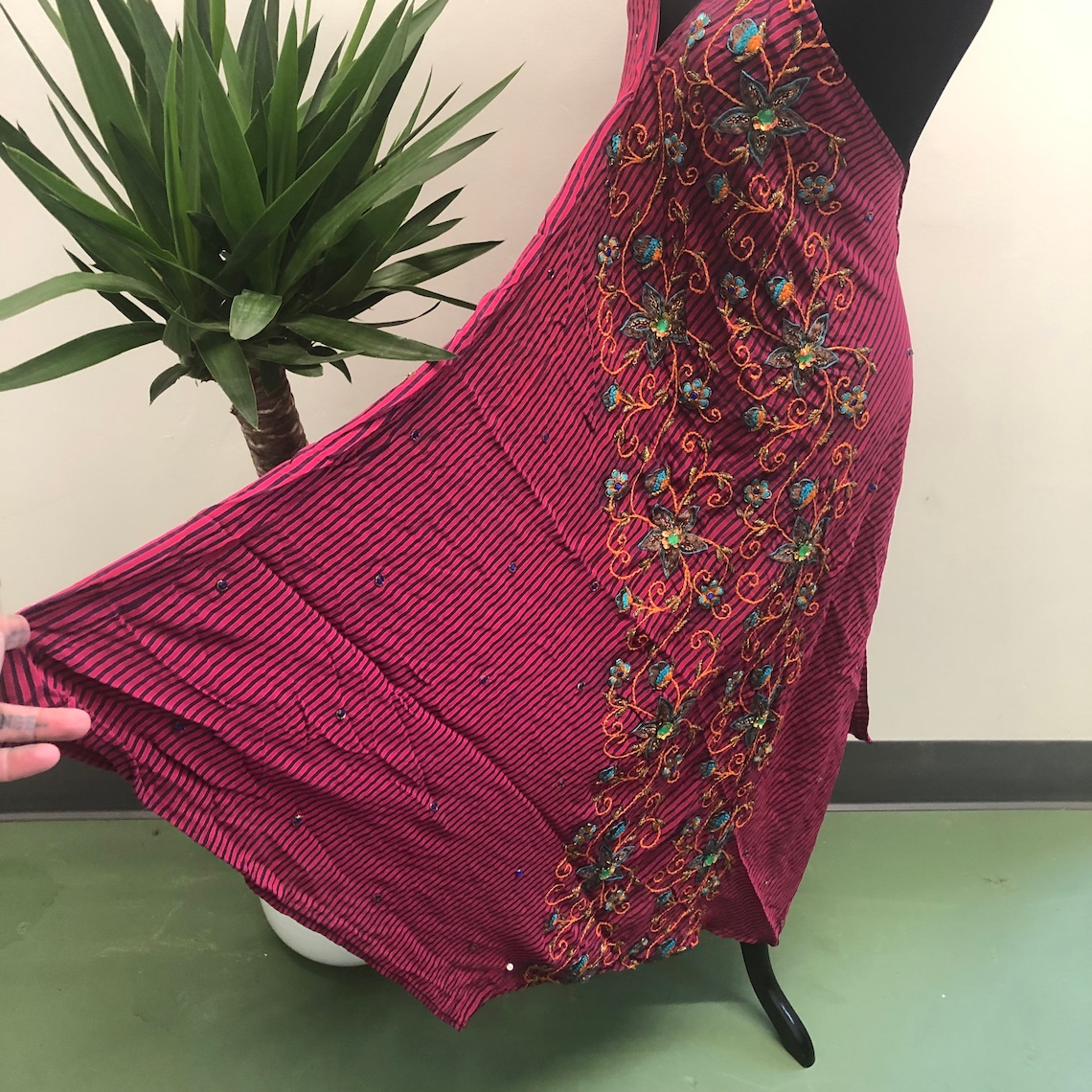 Repurposed sari dress. | Etsy