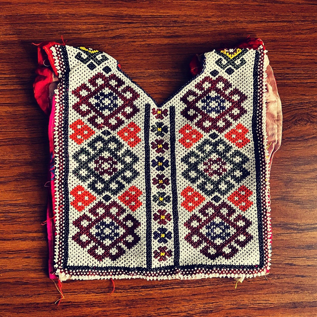 Beaded Kuchi Dress Component. - Etsy