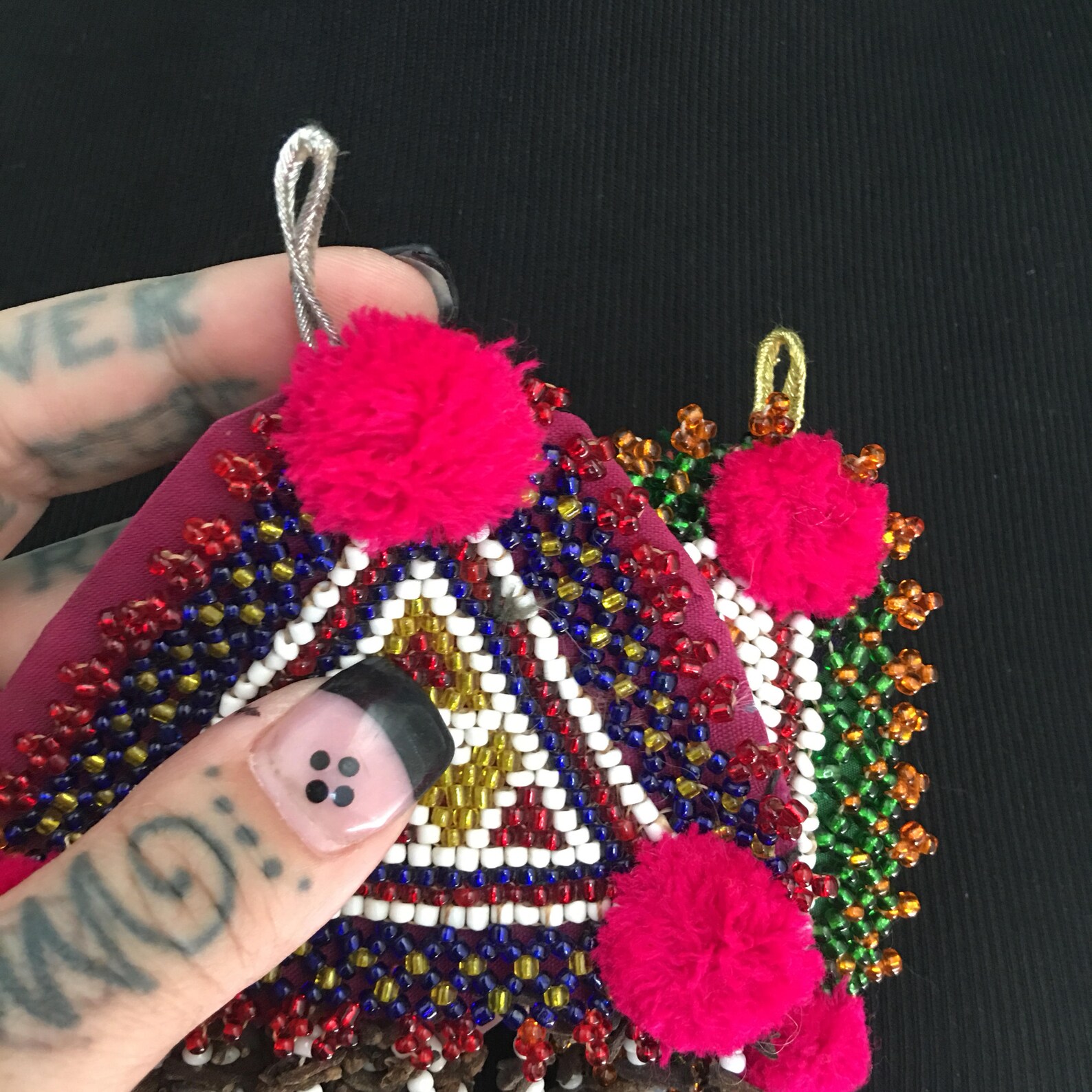 Beaded Kuchi Tassels. - Etsy