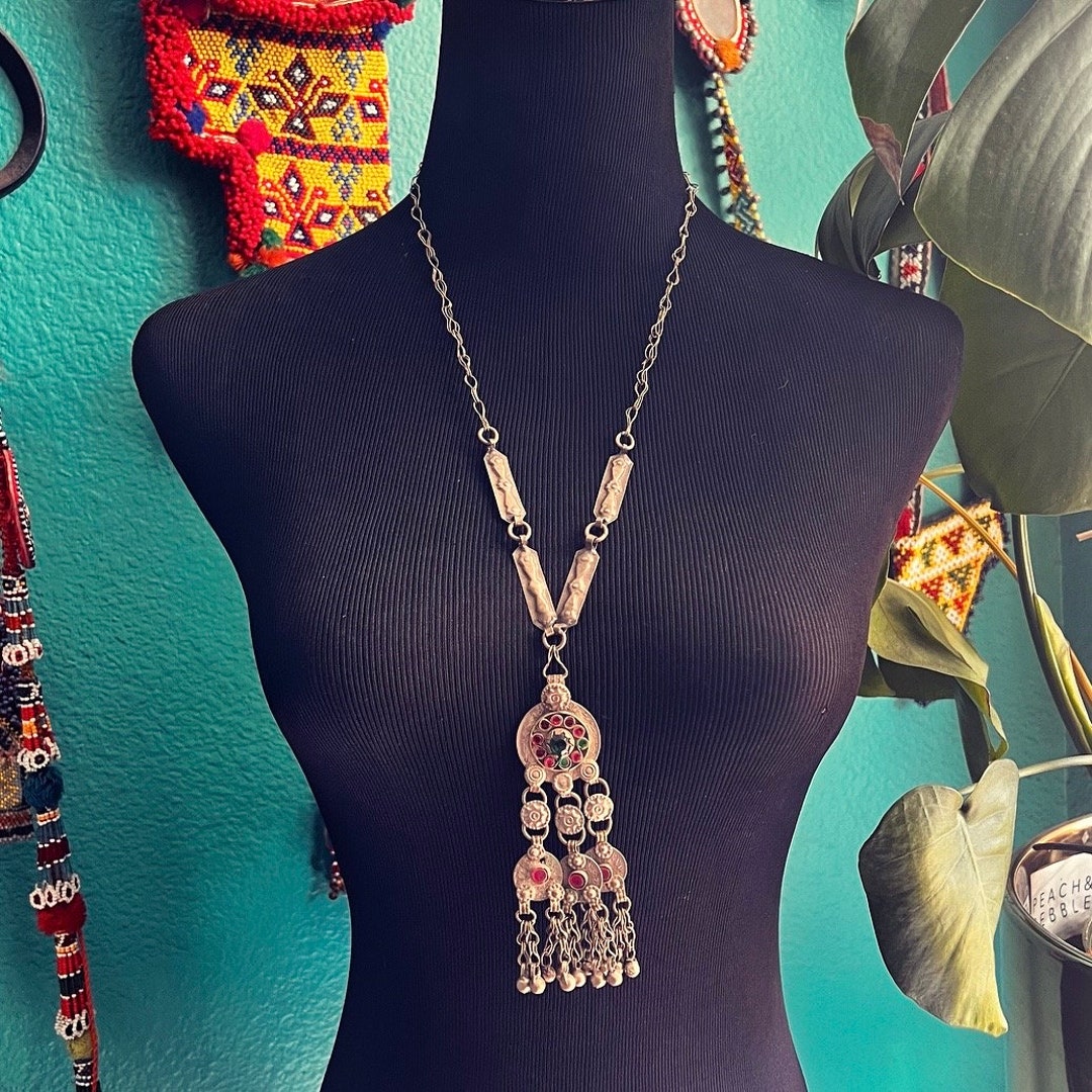 SALE. Repurposed Kuchi Necklace. #54. - Etsy