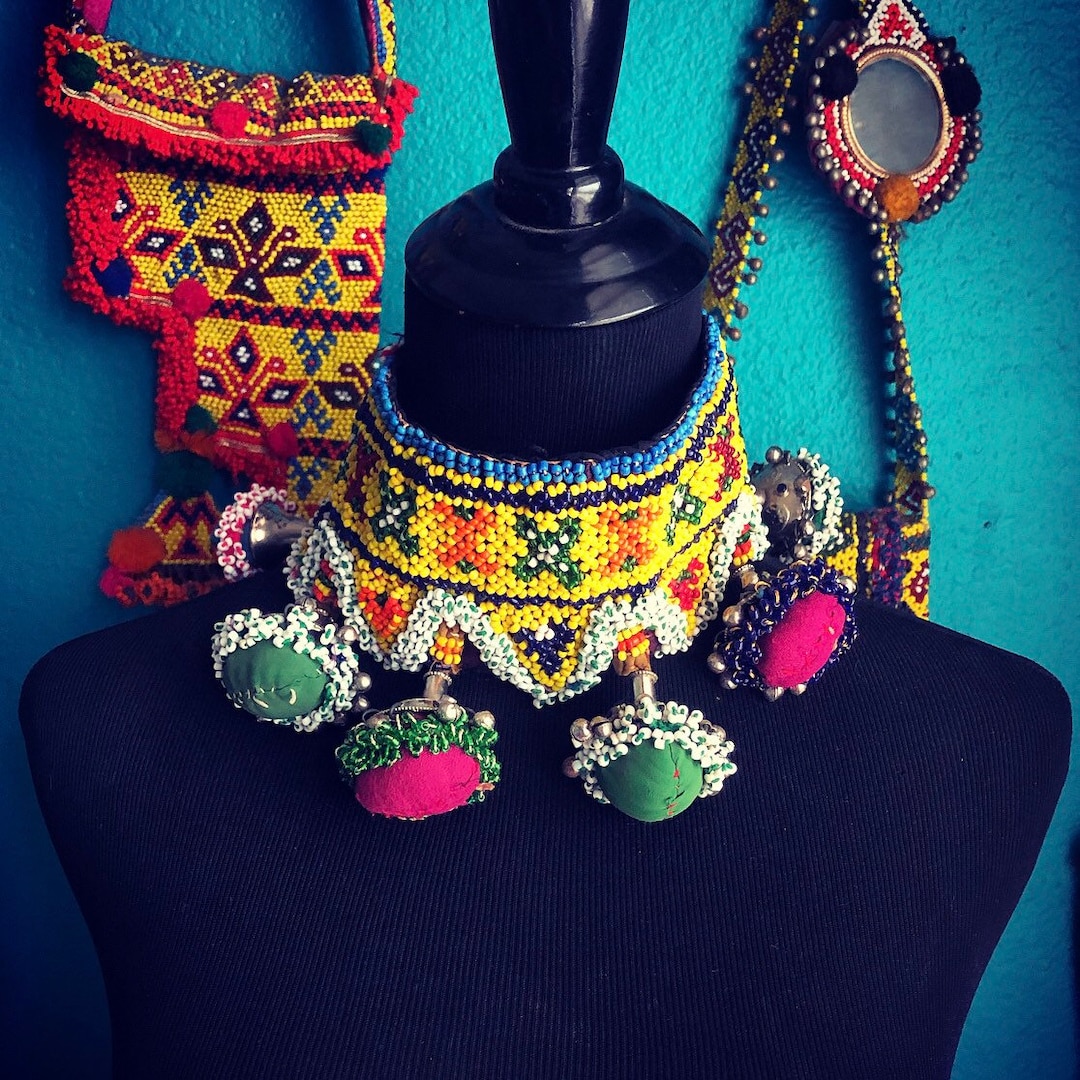 Beaded Kuchi Necklace. 1. - Etsy