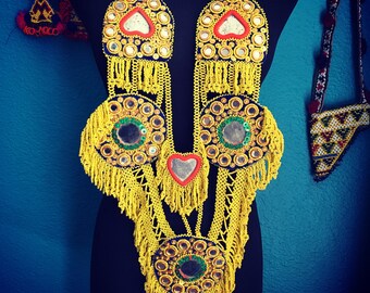 Beaded Kuchi Necklace. | Etsy