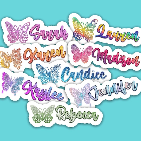 Butterfly Stickers - Etsy
