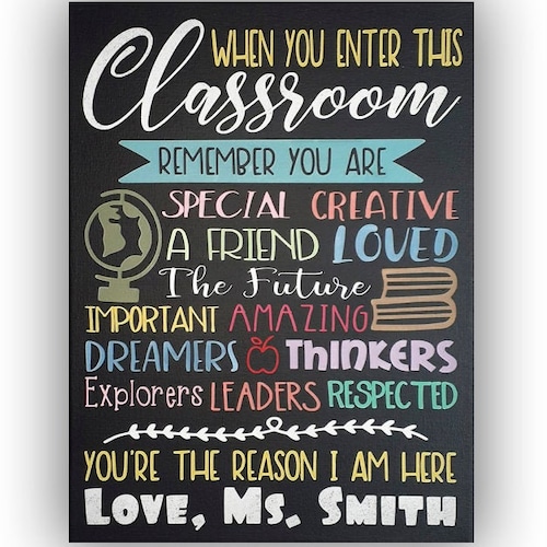 Printable Classroom Poster Classroom Decor Teacher | Etsy