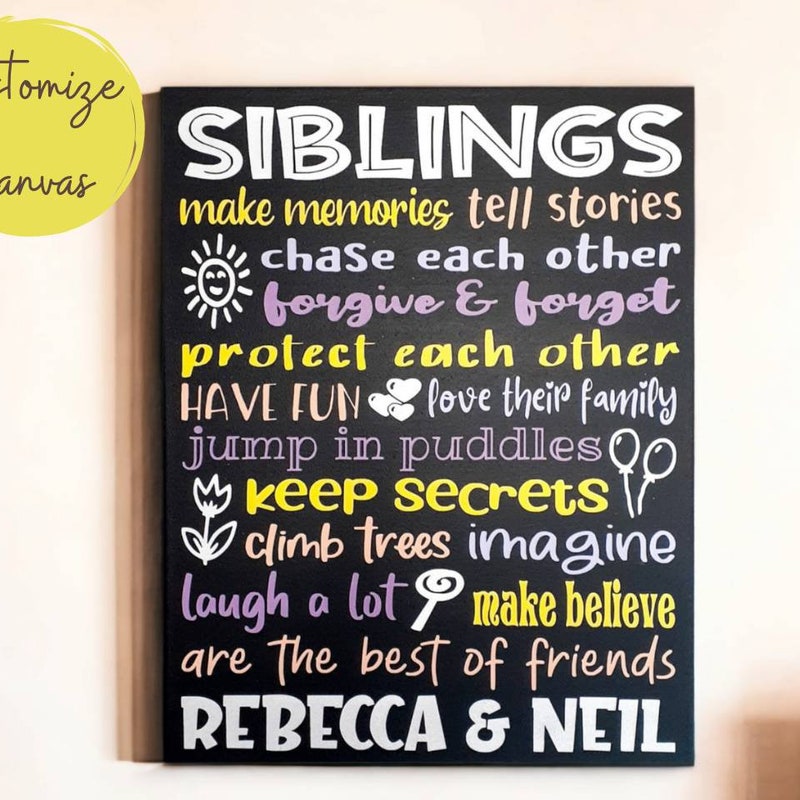 Siblings Bedroom - Etsy