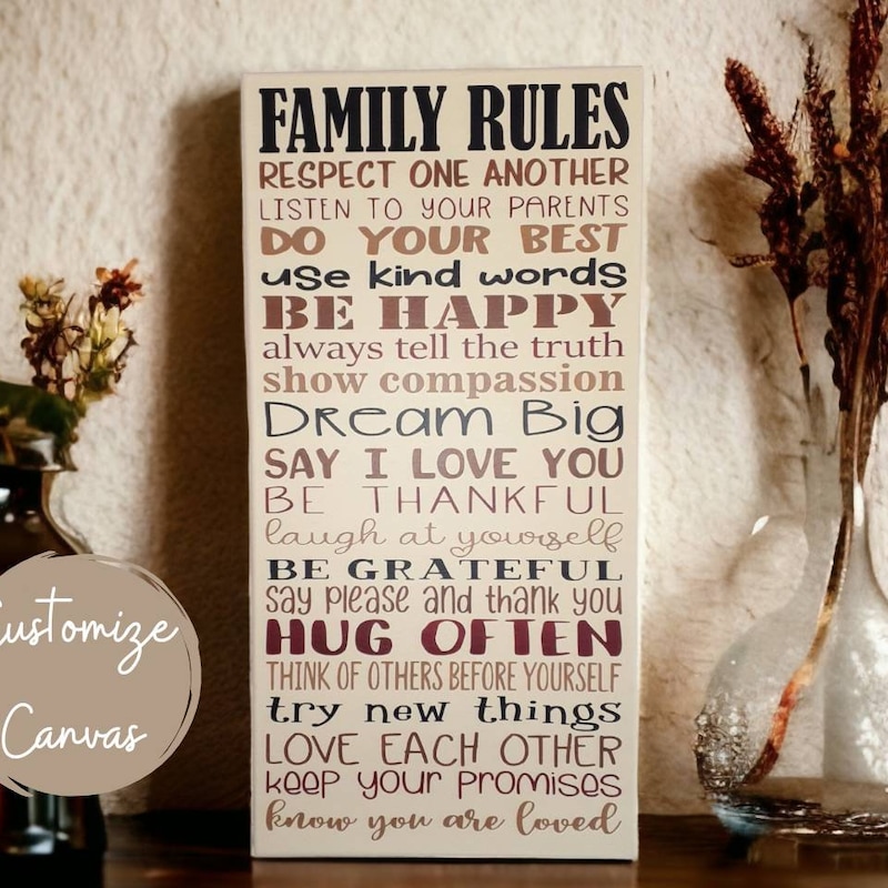 House Rules - Etsy