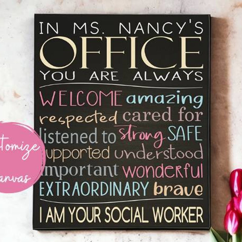Social Work Office Decor - Etsy