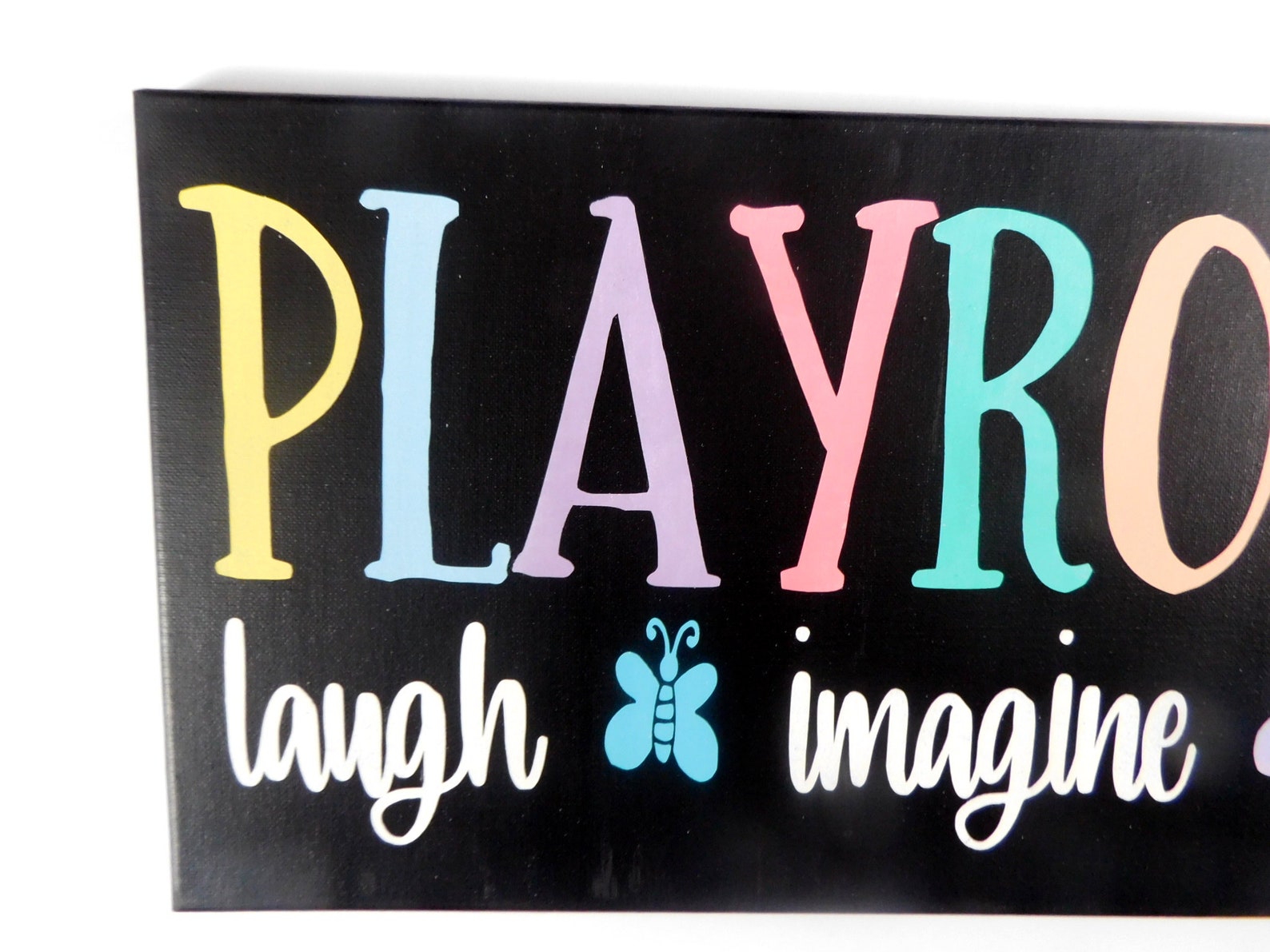 Playroom Decor Playroom Sign Playroom Canvas Playroom Kids - Etsy