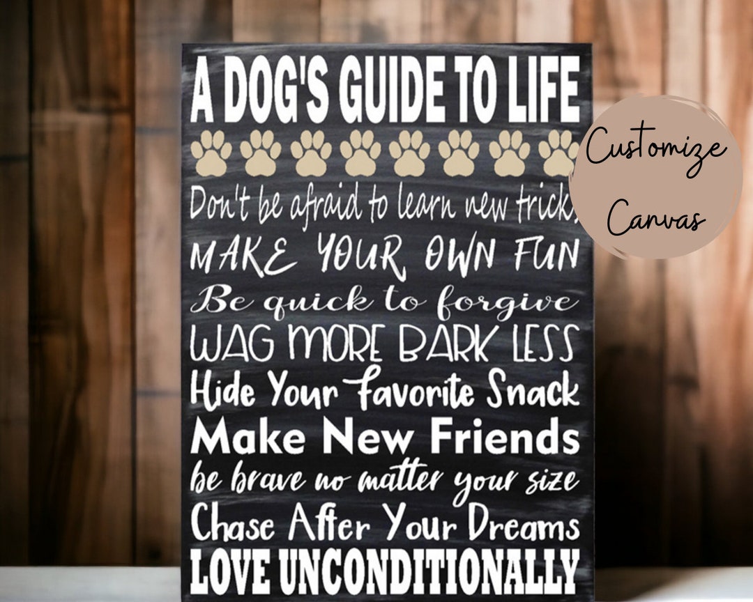 Dog Sign for A Home, Funny Dog Quotes, Dog Welcome Sign, Veterinary ...