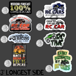RC Crawler Stickers, Vinyl Stickers, Die Cut, Water Resistant, RC Truck ...