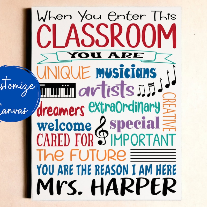 Music Teacher - Etsy