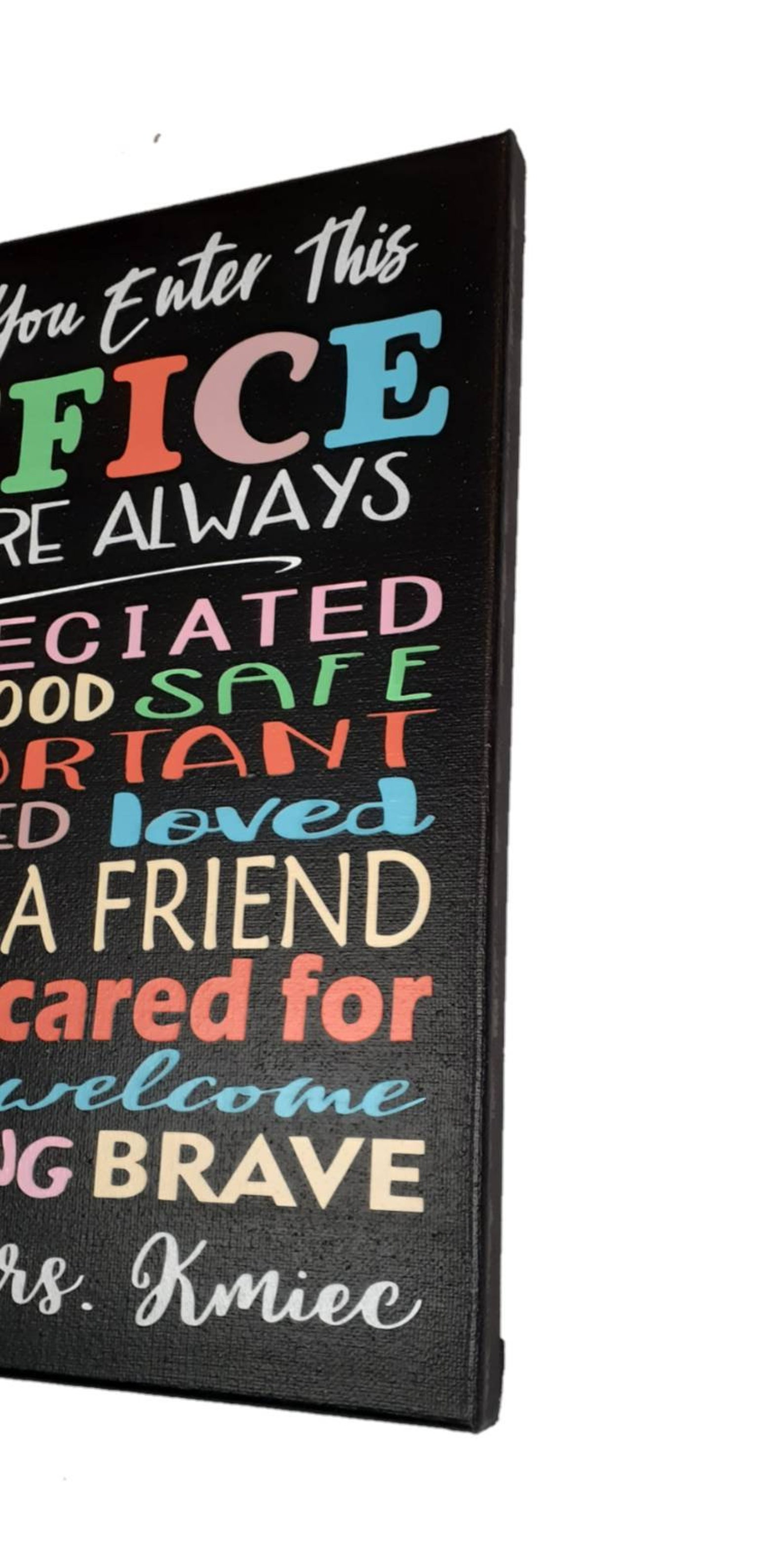 When You Enter This Office Personalized Office Sign - Etsy Australia