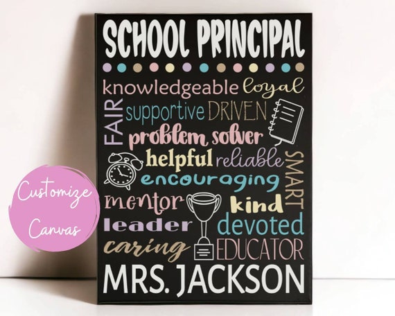 School Principal Sign