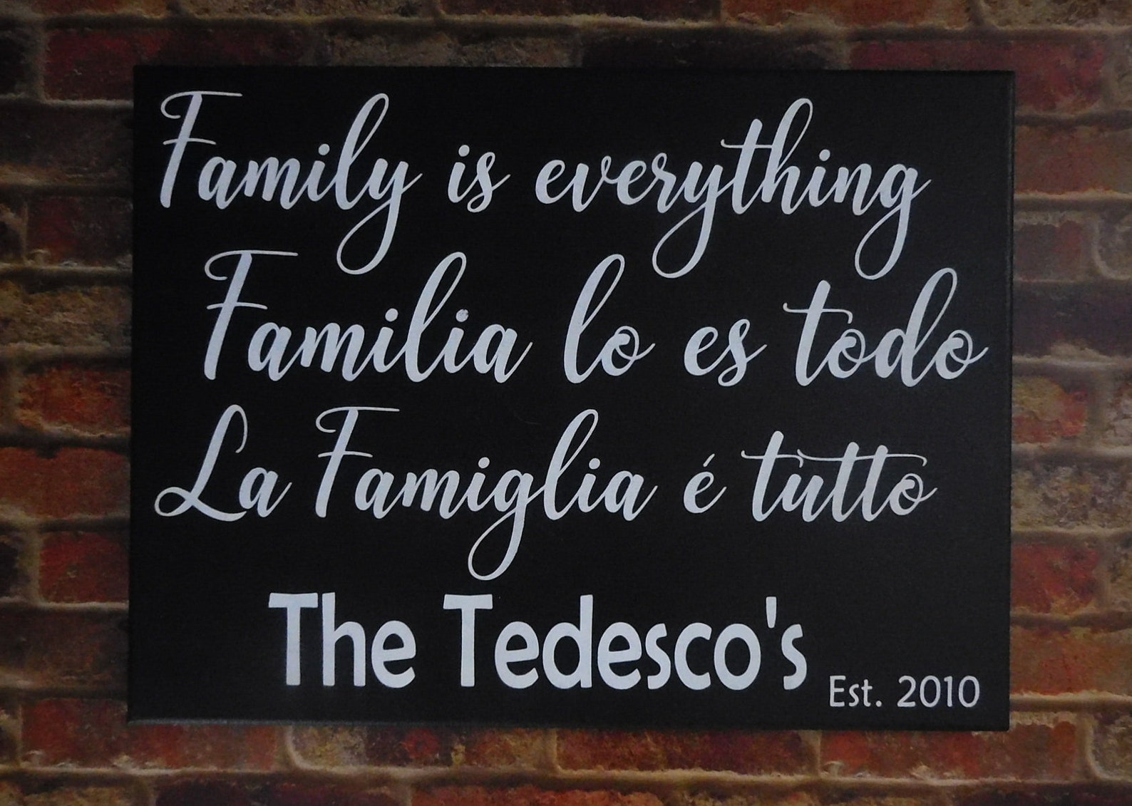 Custom Sign / Wall Decor / Personalized Sign / Custom Gift / - Etsy