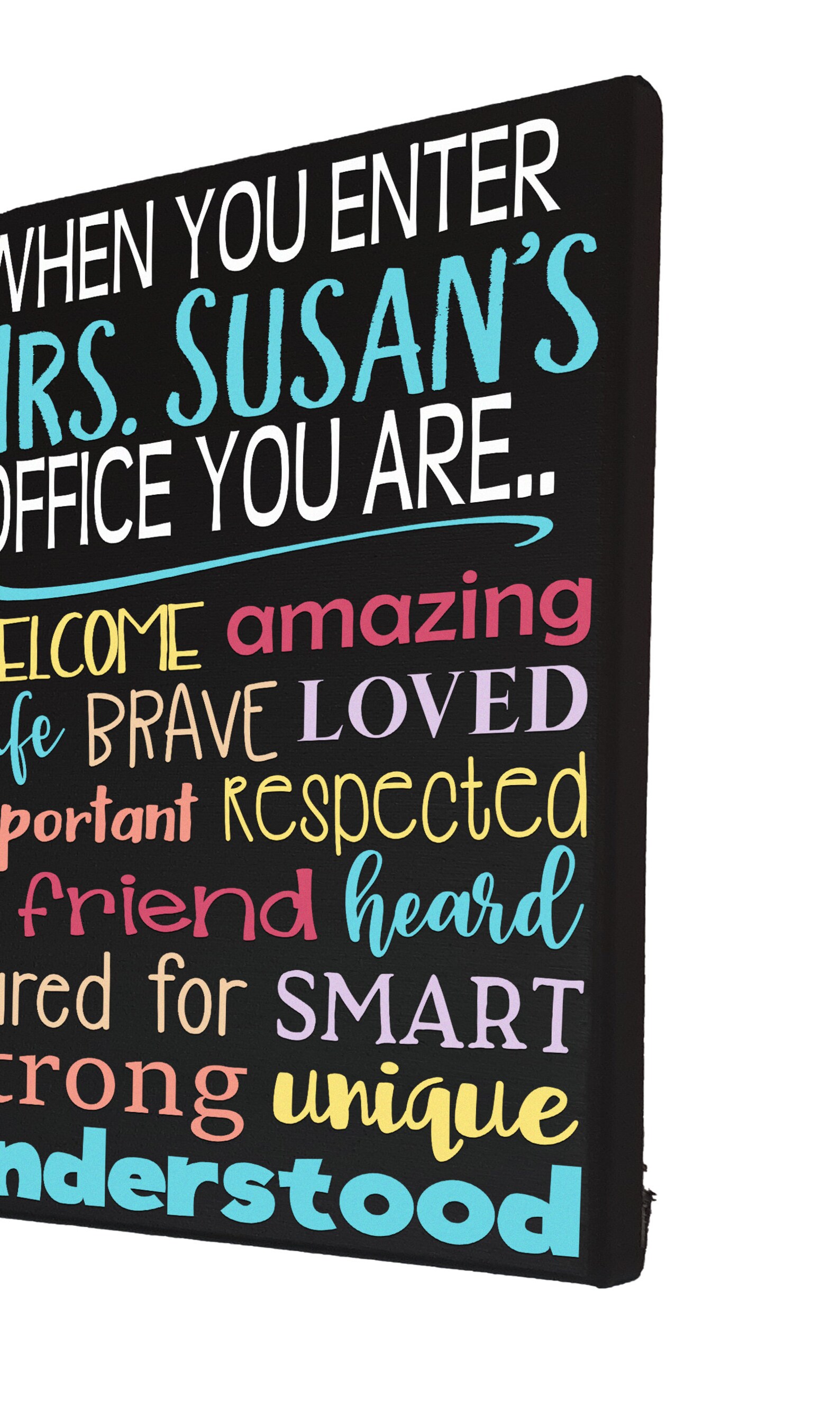 When You Enter This Office Personalized Office Sign - Etsy